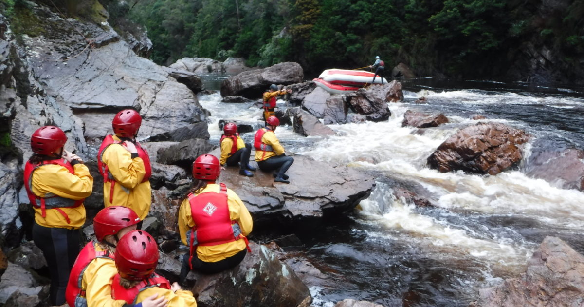 Tassie4Kids | A Family Day Rafting The Mighty King River